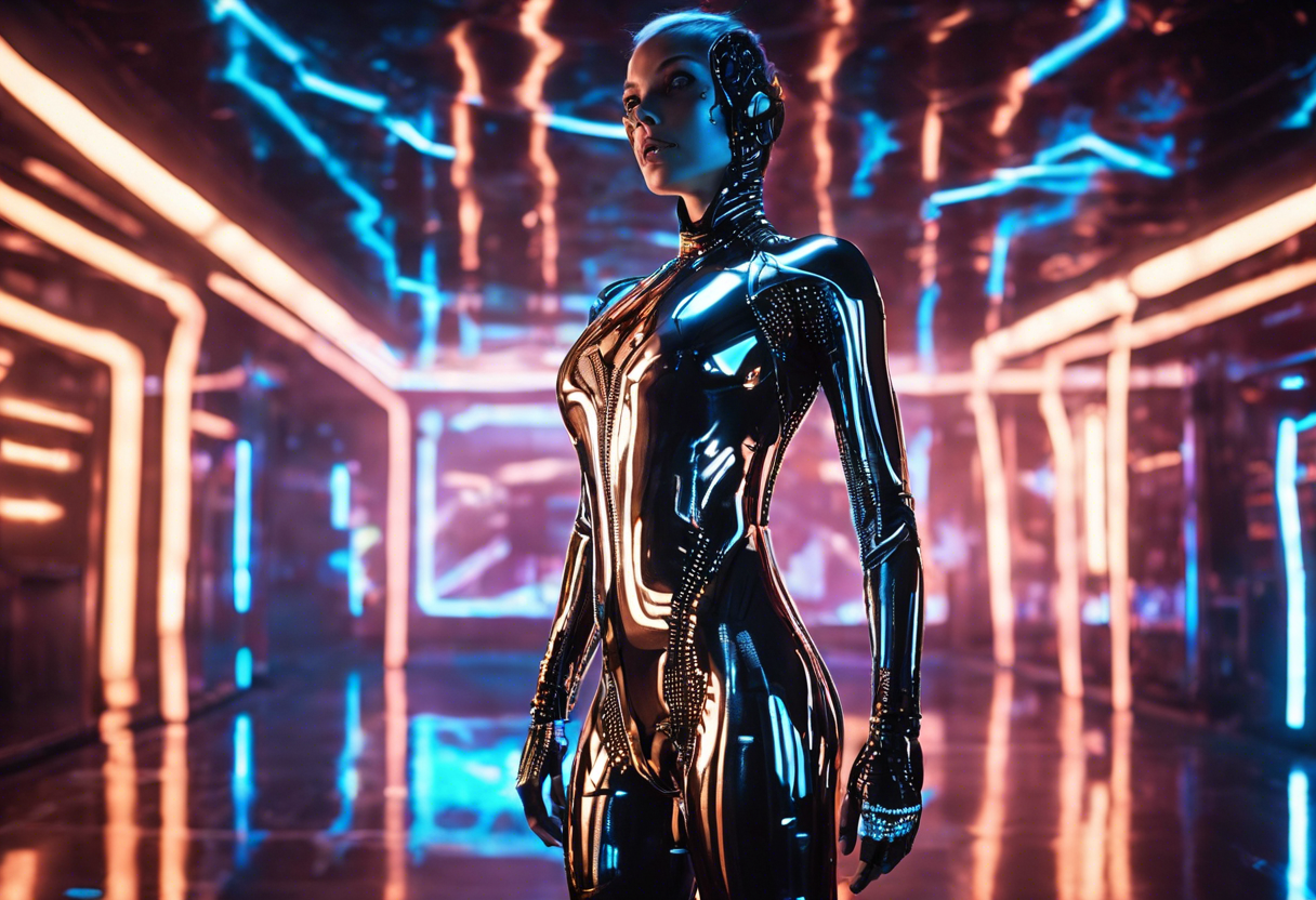 Latex & Circuitry: The Dronification of Mae | AI-generated novel ...